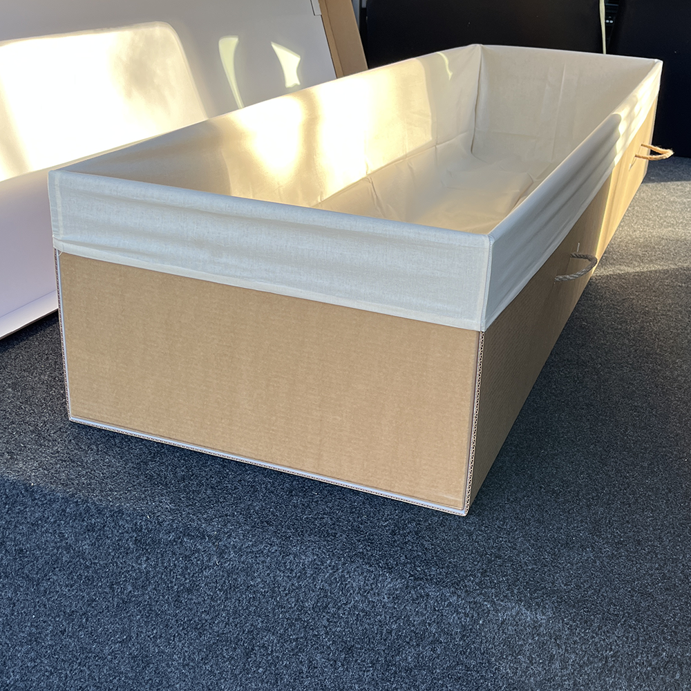 Reclaimed Fabric Coffin Liners - REST FUNERALS & DEATH CARE