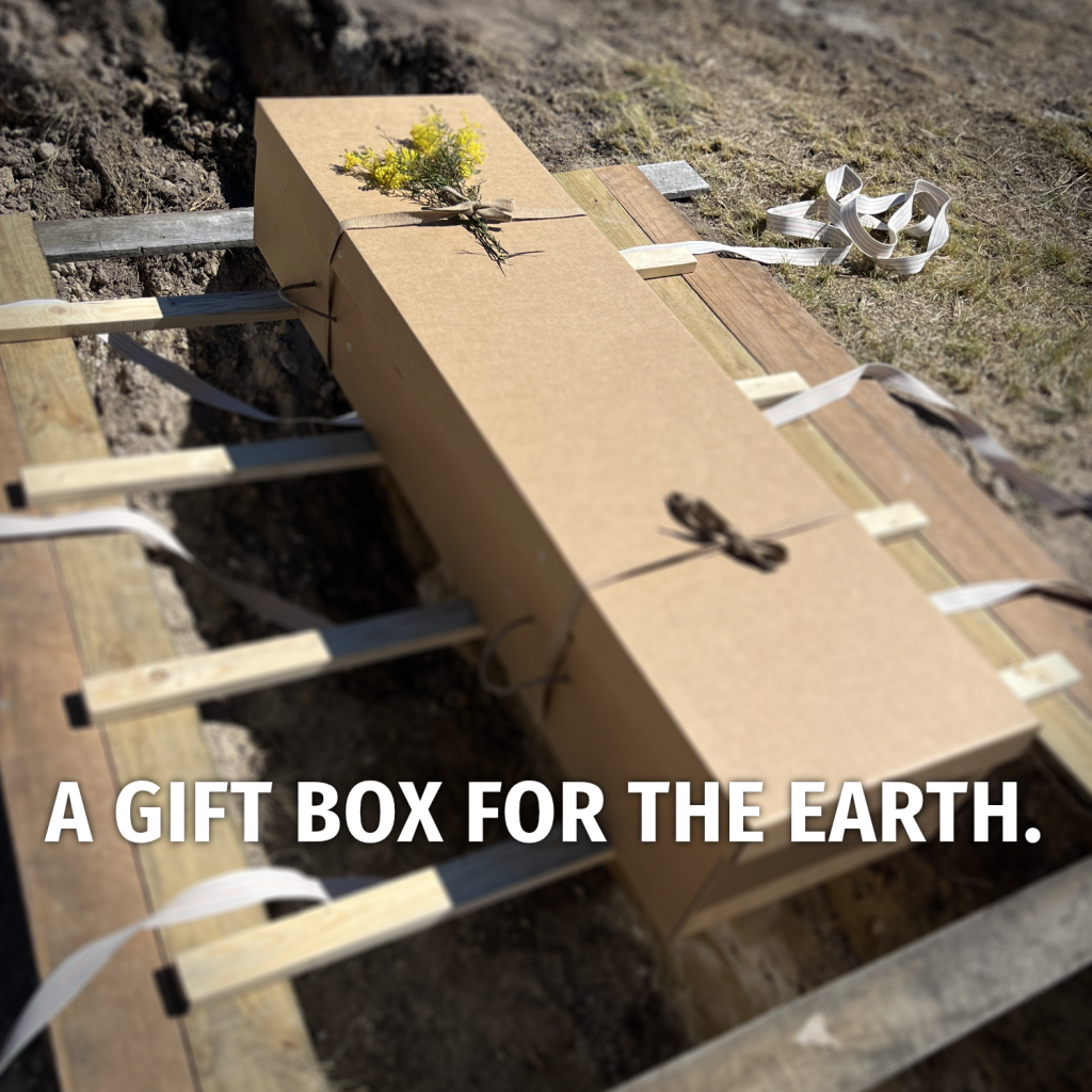 A gift box for the earth... - REST FUNERALS & DEATH CARE